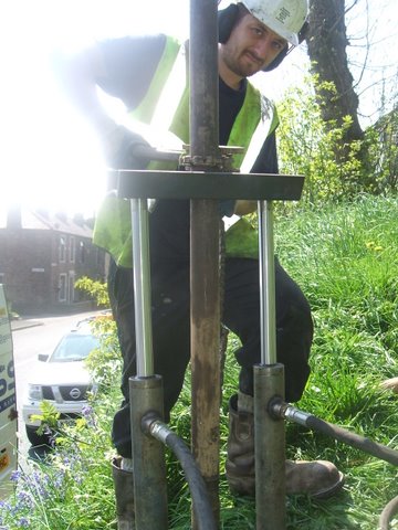 Hand-Held Window Sampling | Geo Site Surveys